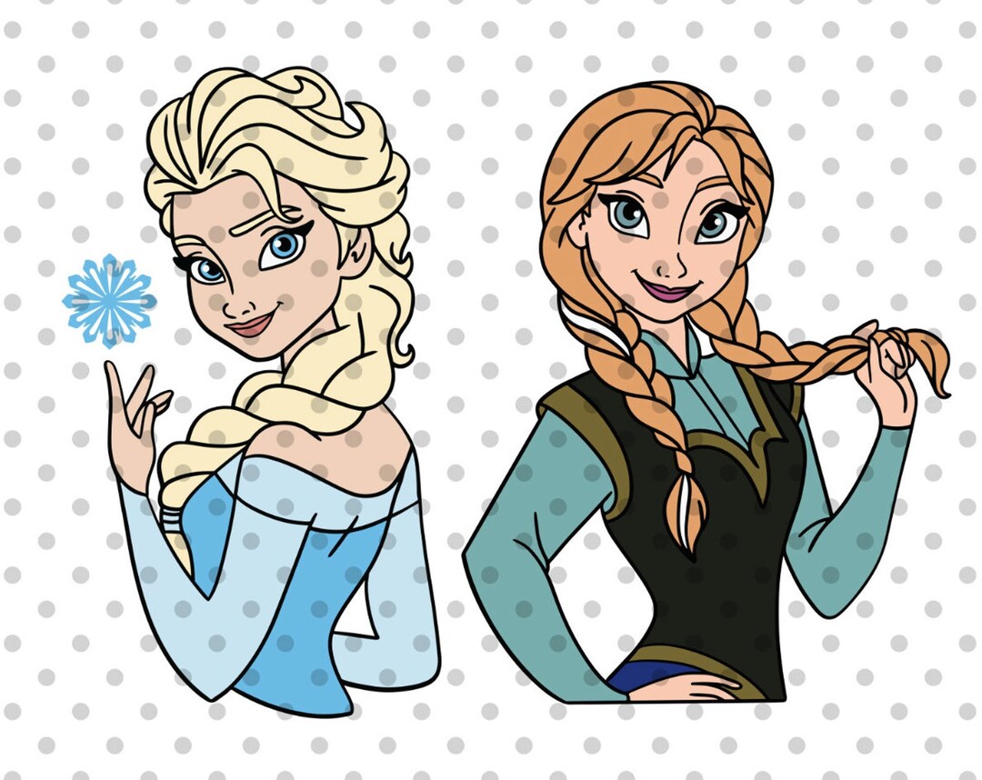 Sisters SVG, Ice Princess Svg, Snow Princess Svg, Princess Svg - Etsy