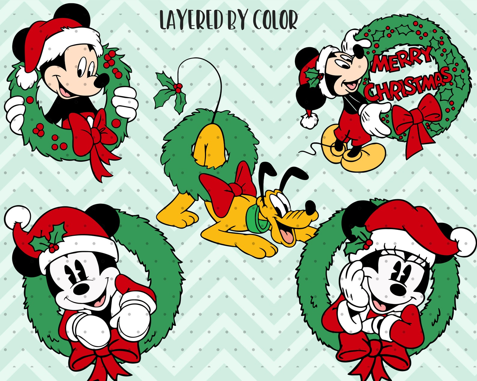 35pcs, LAYERED, Ultimate Christmas SVG Bundle, Christmas Svg, Holiday ...