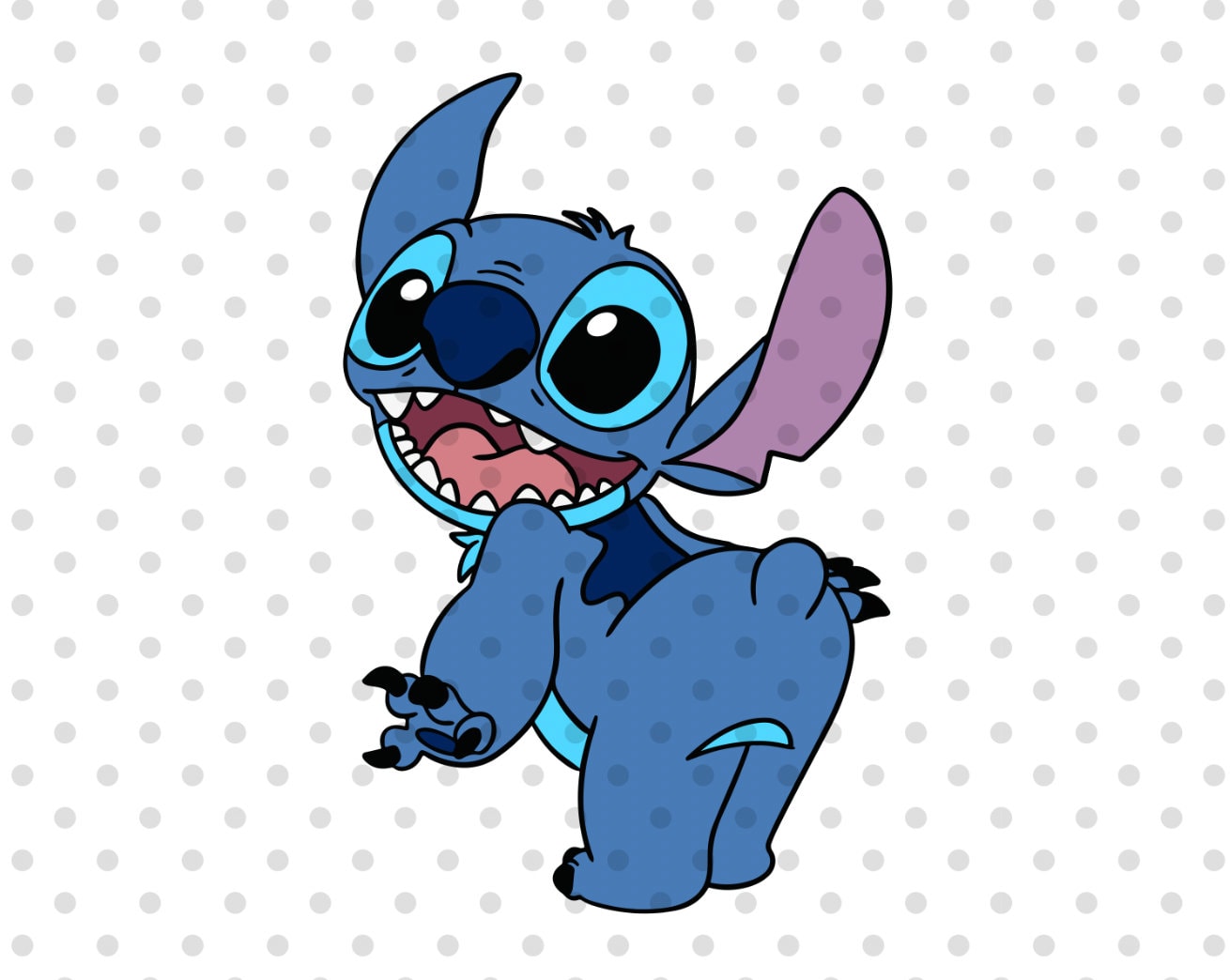 Stitch Svg, Cute Svg - Etsy