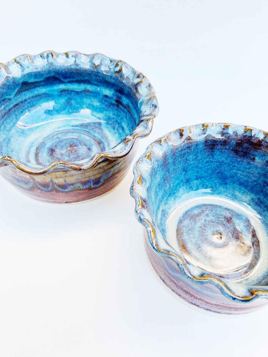 CERAMIC BOWLS | Bowls for Serving, Eating or Dining, Copper, Blue ...