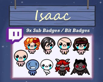 Binding Isaac Badge - Etsy