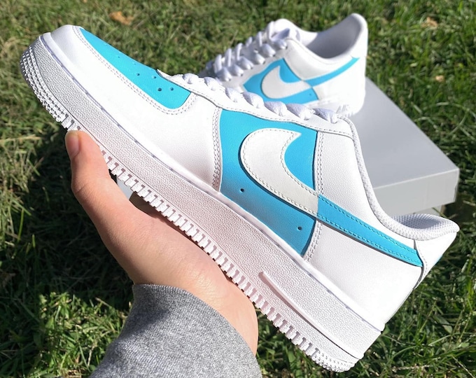 Custom Air Force 1 Custom Shoes AF1 Simple Designs Nike Air Force Ones ...