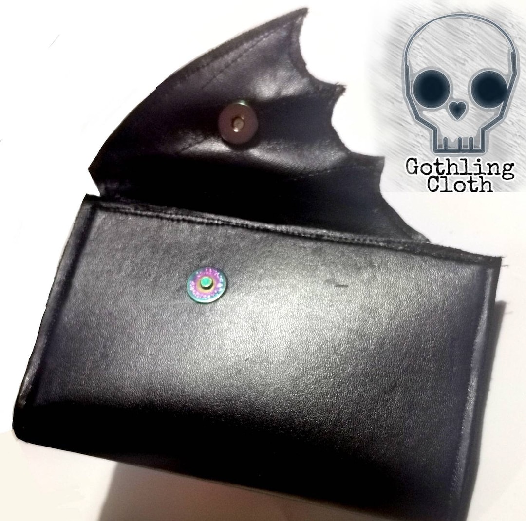 Batwing Wallet, Gothic Wallet, Gothic Gift, Bat Wallet, Womens Wallet ...