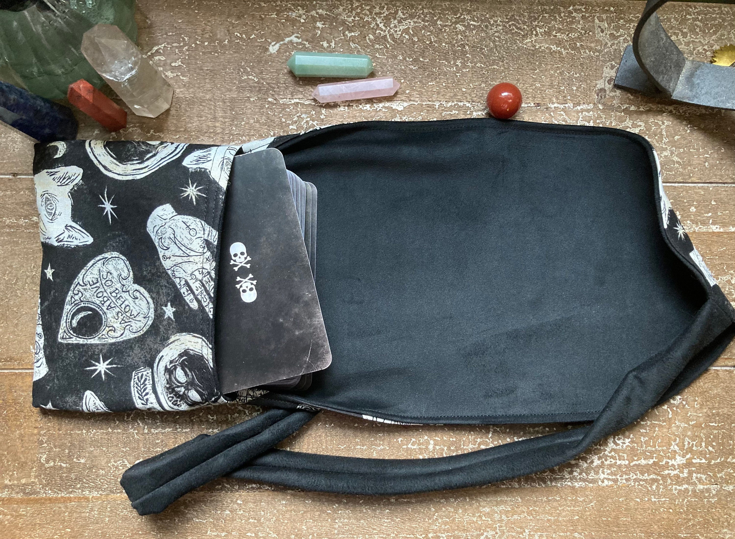 Tarot Card Wrap | Tarot Card Holder | Tarot Card Bag | Tarot Purse ...