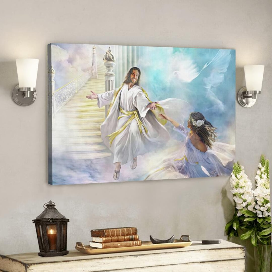 God Canvas 31 - Jesus Canvas - Christian Gift - Jesus Canvas Painting ...