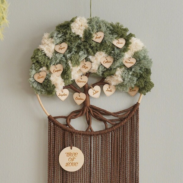 Macrame Tree of Life Wall Hanging - Etsy