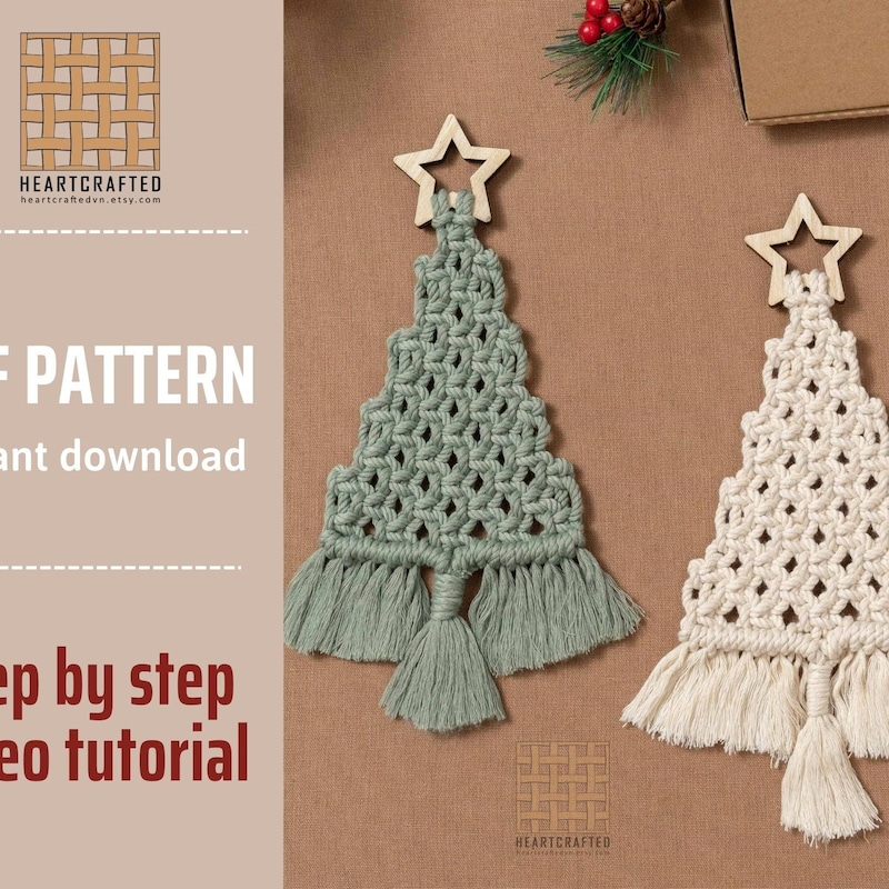 Tutorial Noel Macrame - Etsy UK