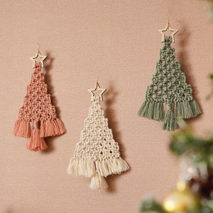 Macrame Pattern Christmas Tree PDF Tutorial, Intermediate Macrame ...
