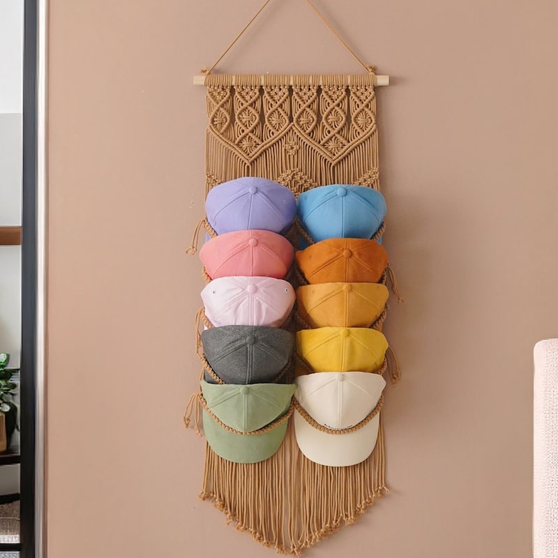 Macrame Cap Holder - Etsy