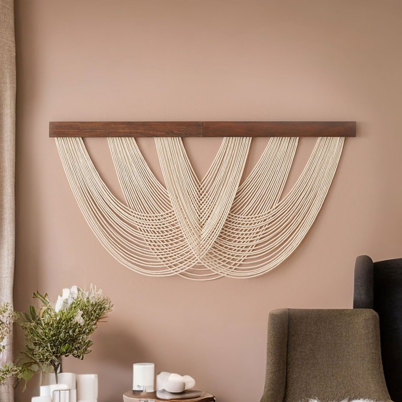 Macrame Wall Frame Art - Etsy