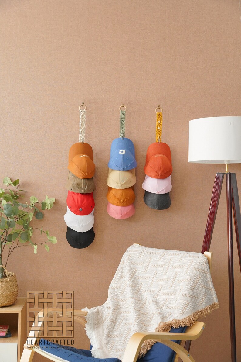 Cap Rack Cap Hanger for Wall Trucker Cap Hat Organizer - Etsy