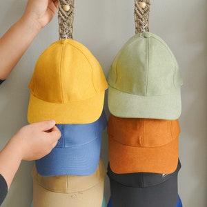 Custom Cap Hanger, Macrame Hat Hanger, Bohemian Home Decor, Room ...