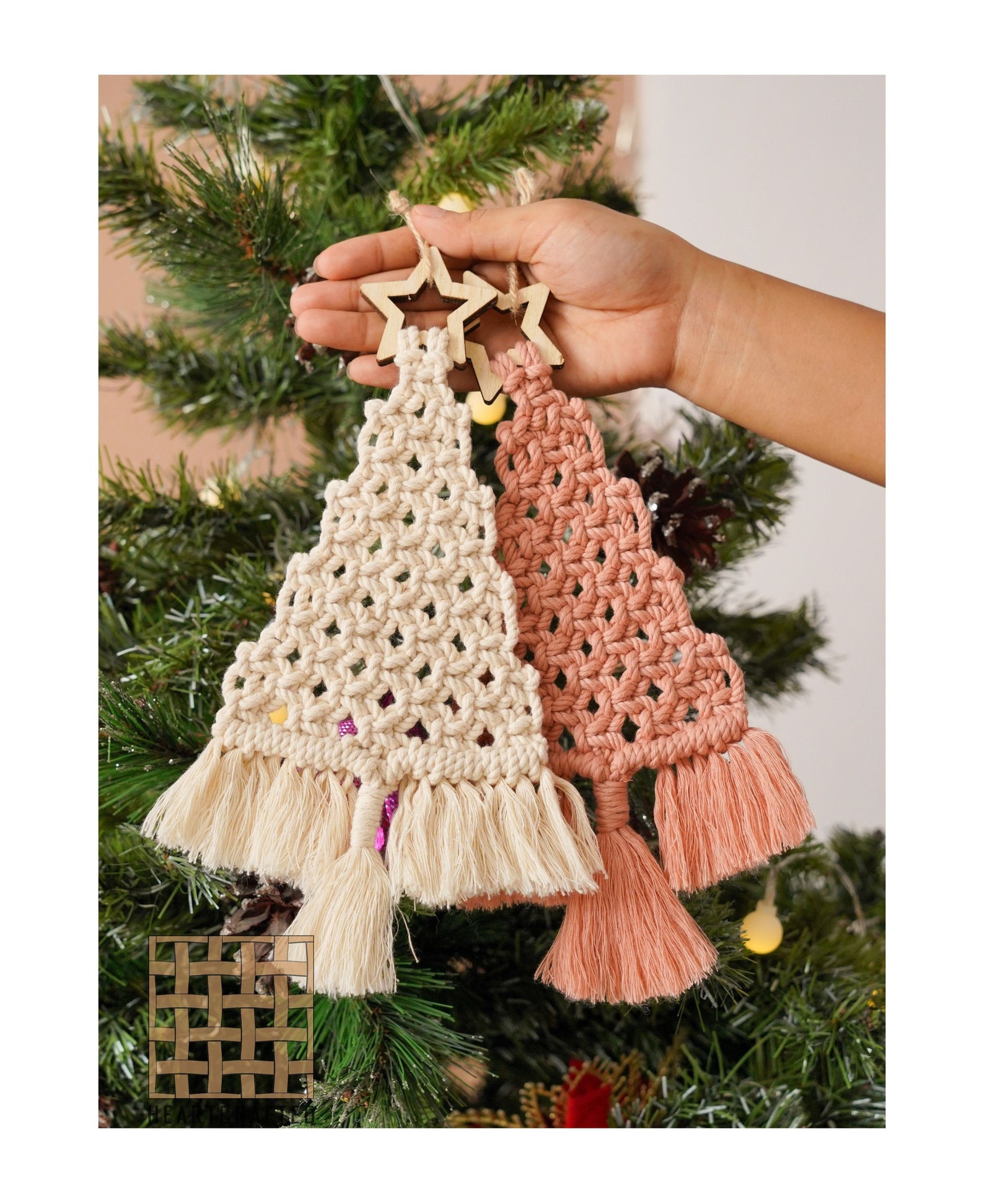 Pattern Macrame Christmas Tree PDF Download Boho Christmas - Etsy