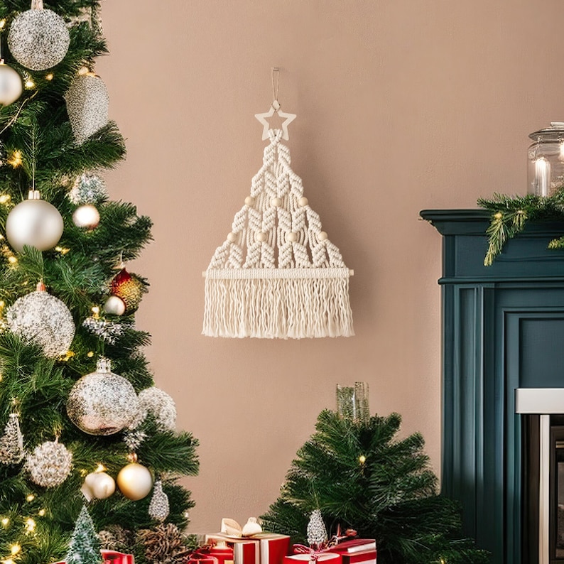 Beginner DIY Macrame Christmas Tree Kit With Easy Guide K20 - Etsy