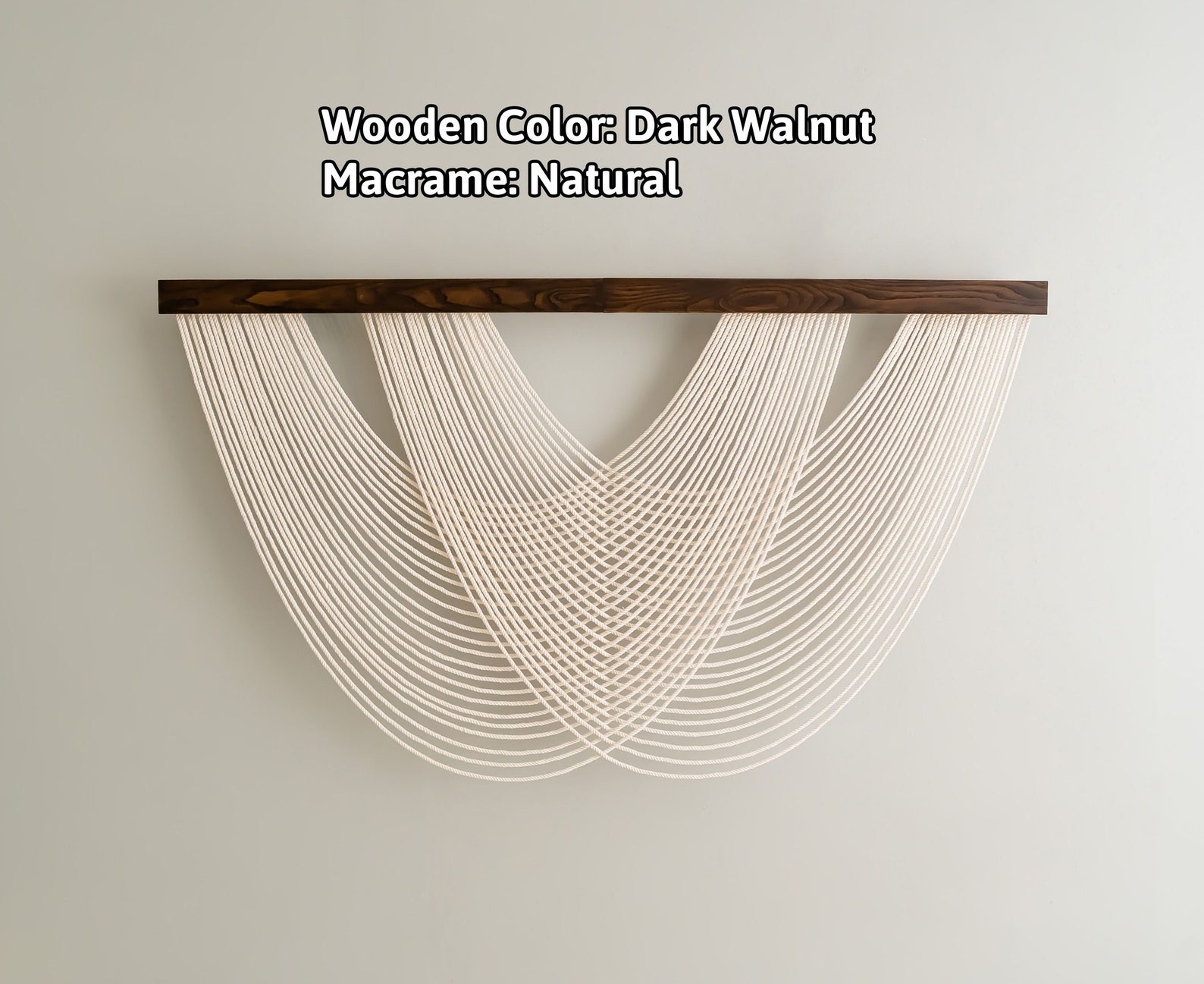 Large Macrame Wall Hanging| Dip Dye Tapestry Wall Hanging| Fibre Art ...