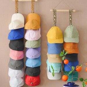 Custom Cap Hanger, Macrame Hat Hanger, Bohemian Home Decor, Room ...