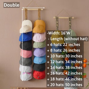 Custom Cap Hanger, Macrame Hat Hanger, Bohemian Home Decor, Room ...