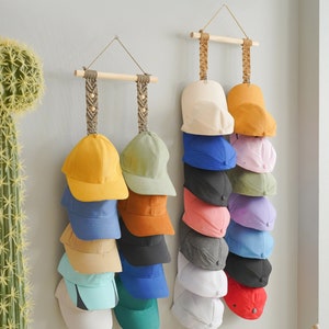 Custom Cap Hanger, Macrame Hat Hanger, Bohemian Home Decor, Room ...