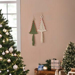 DIY Macrame Christmas Tree Kit, Macrame Christmas, Christmas Tree Kit ...