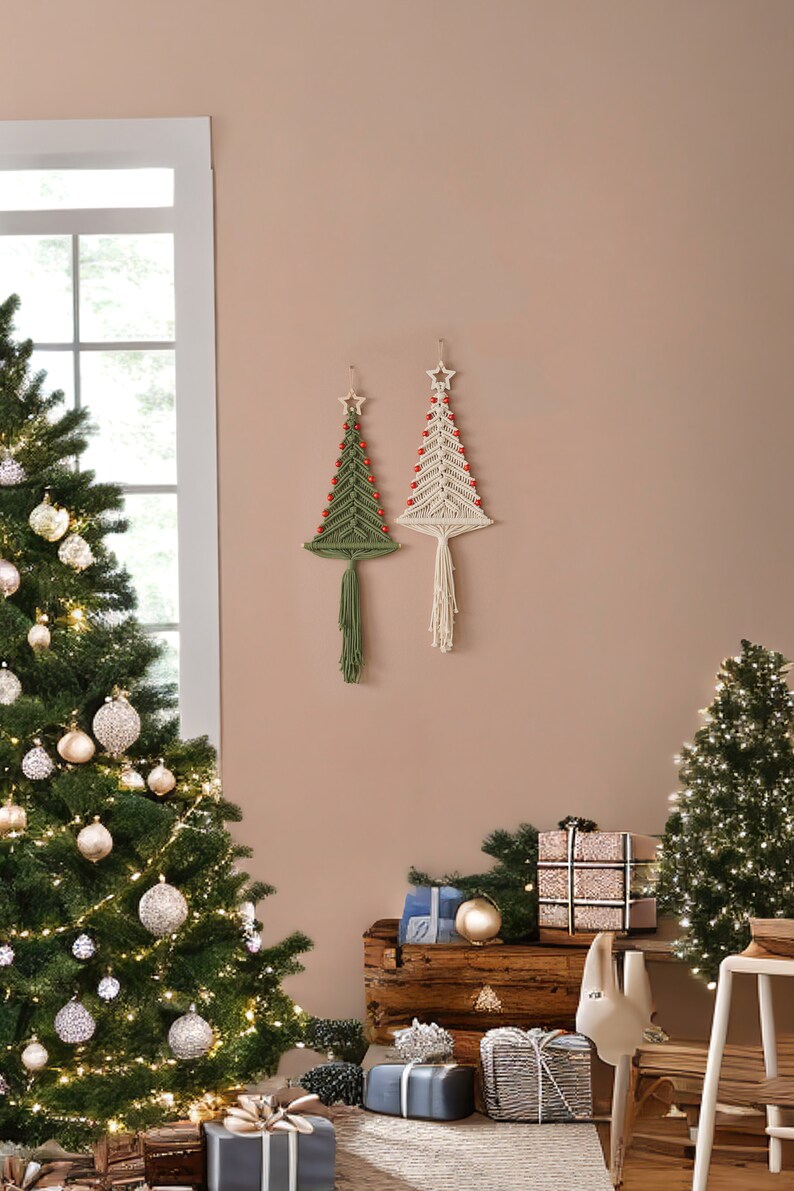DIY Macrame Christmas Tree Kit, Macrame Christmas, Christmas Tree Kit ...