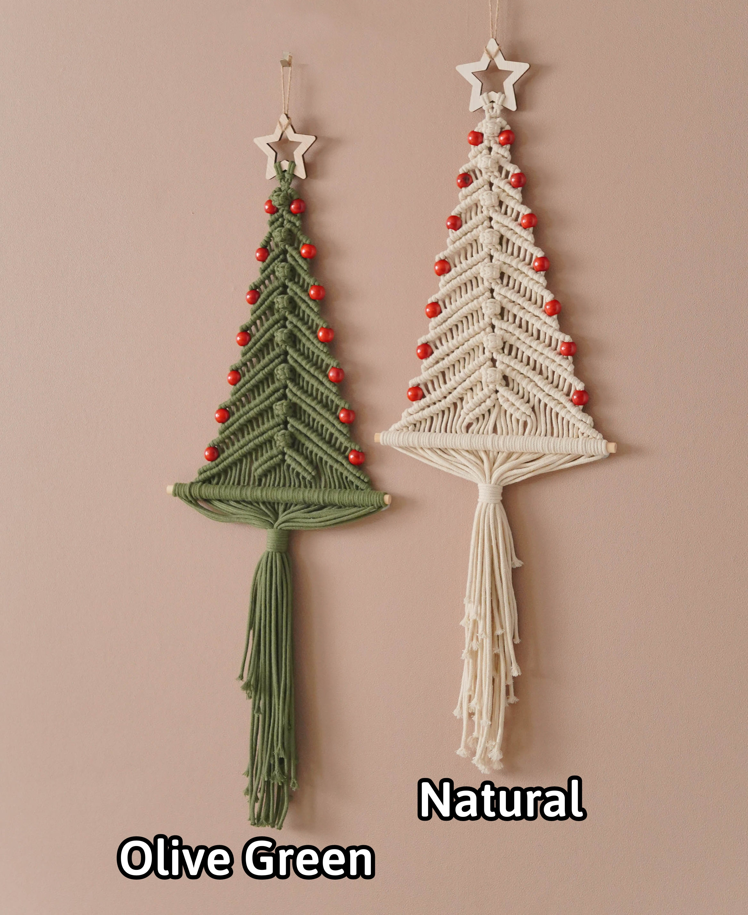 DIY Macrame Christmas Tree Kit, Macrame Christmas, Christmas Tree Kit ...