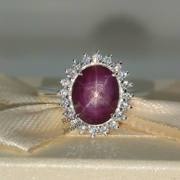 Star Ruby Ring - Etsy