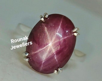 Star Ruby Ring | Etsy