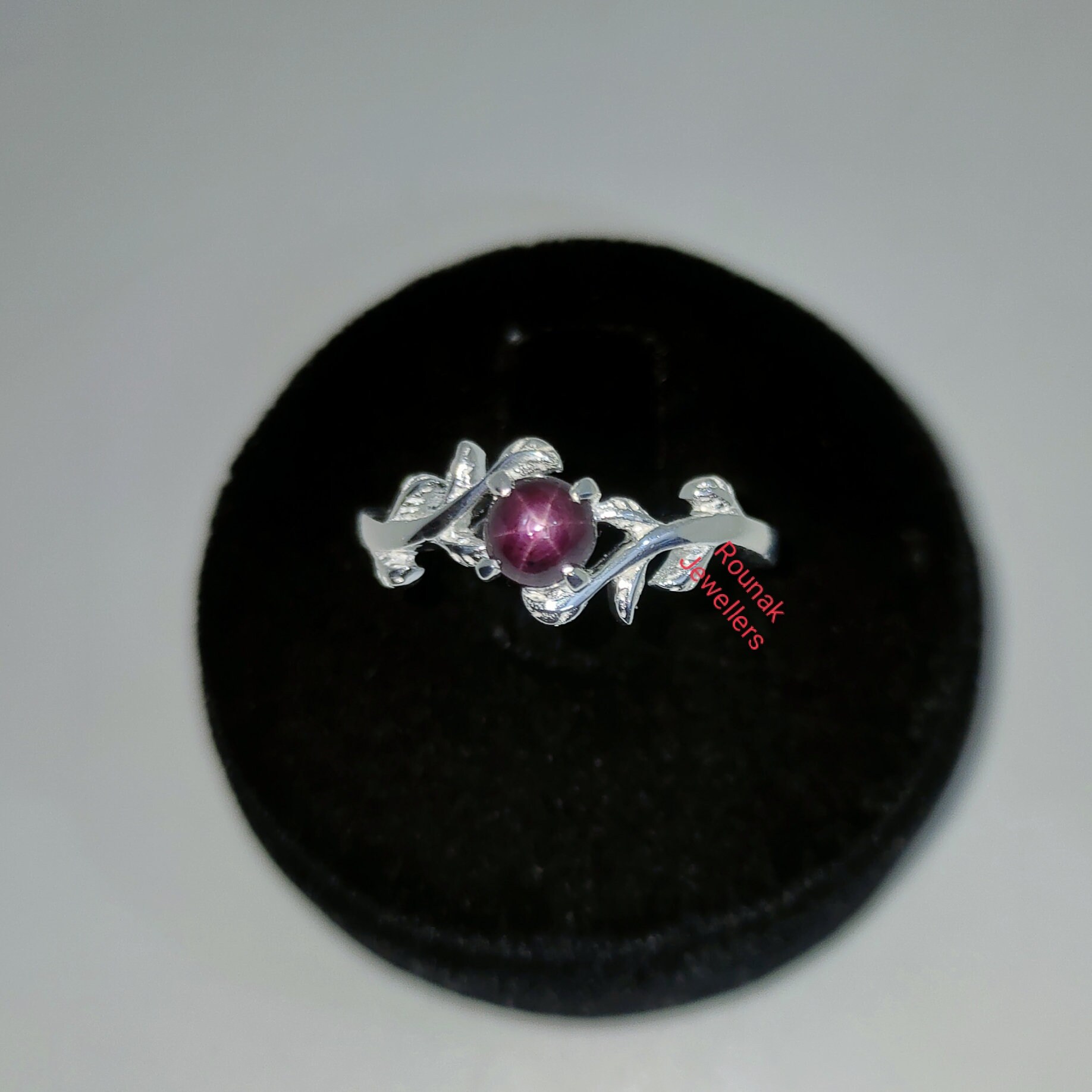 Vintage Star Ruby Ring Natural Star Ruby Ring 925 Sterling - Etsy
