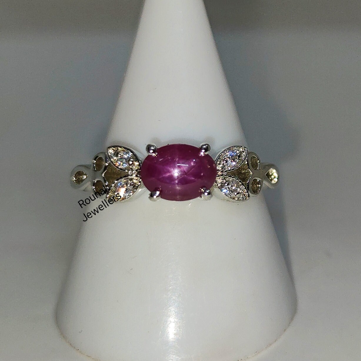 Vintage Star Ruby Ring Engagement Ring Art Deco Star Ruby - Etsy