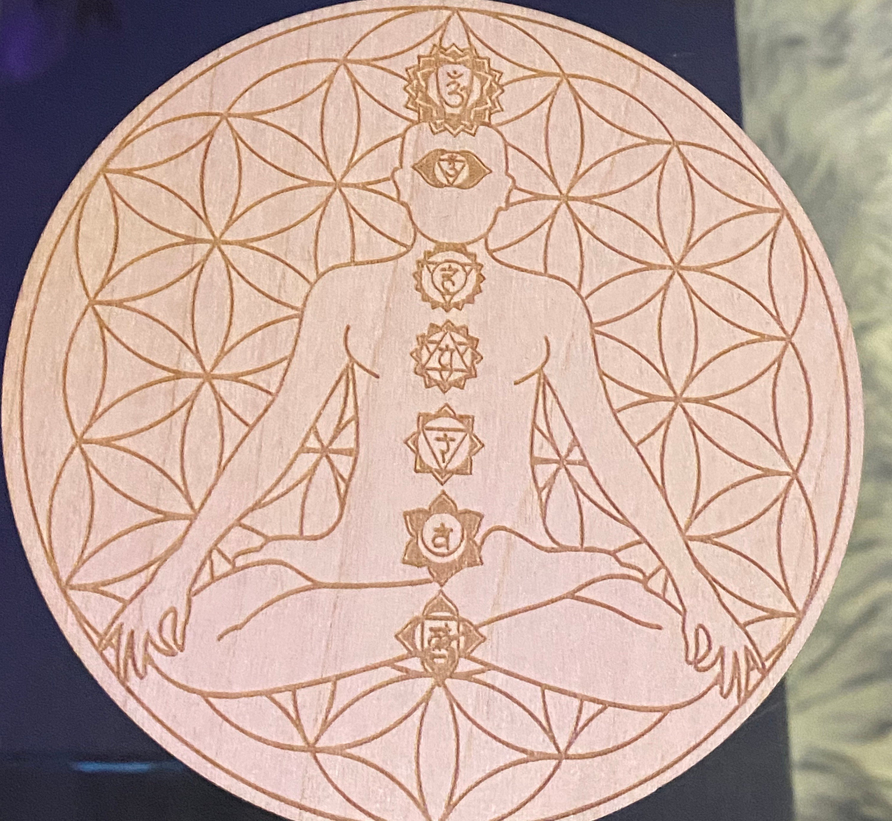 Chakra Reiki Crystal Grid | Etsy