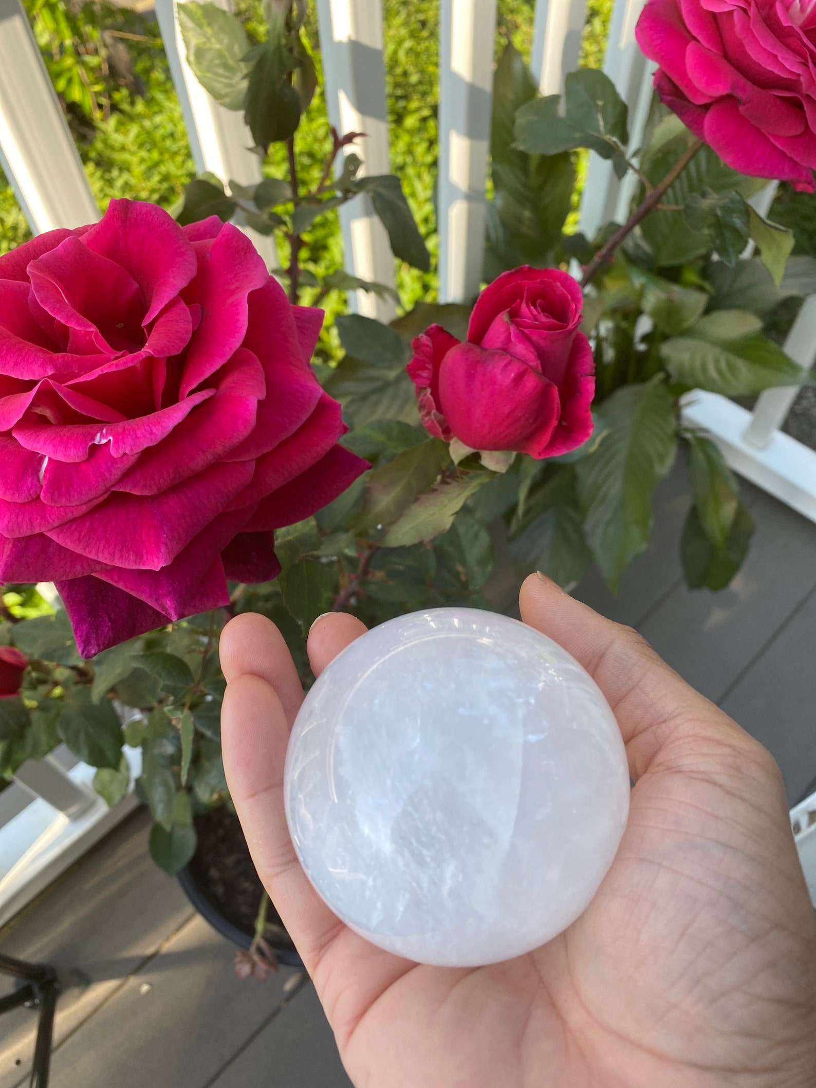 Clear Quartz Crystal Ball | Etsy