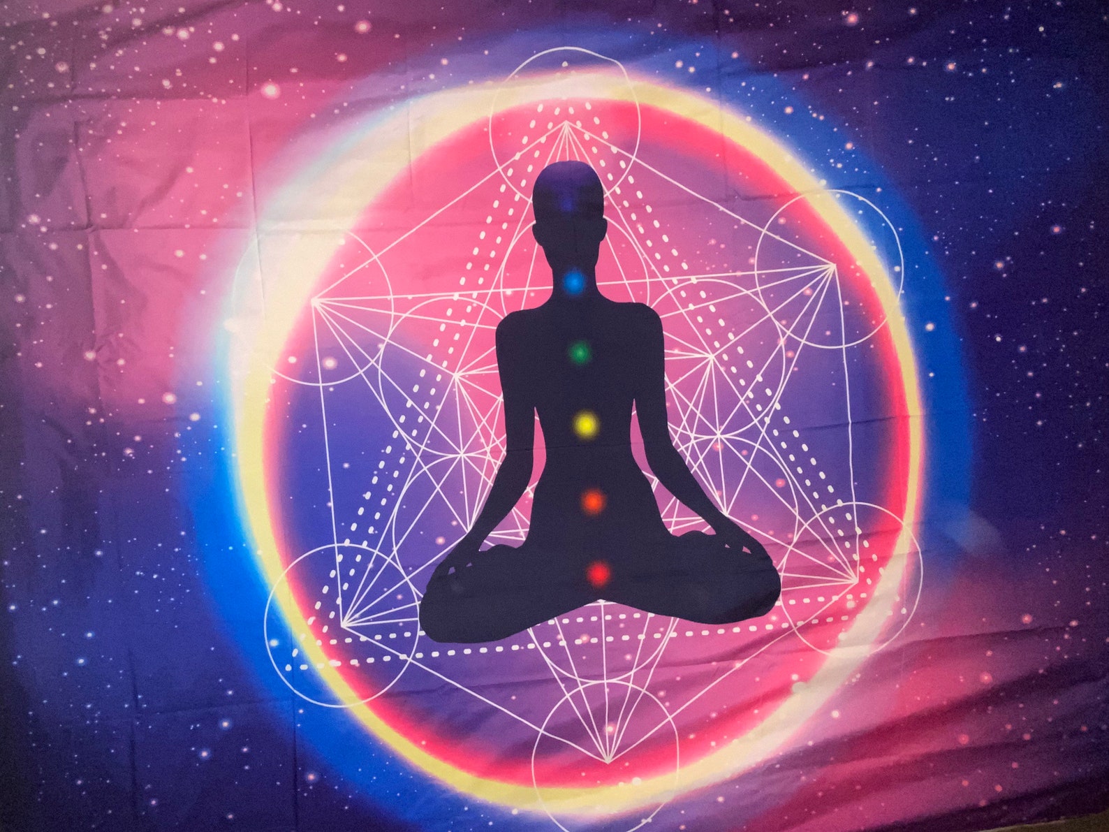 Large Merkaba Metatron Cube Meditation Wall - Etsy