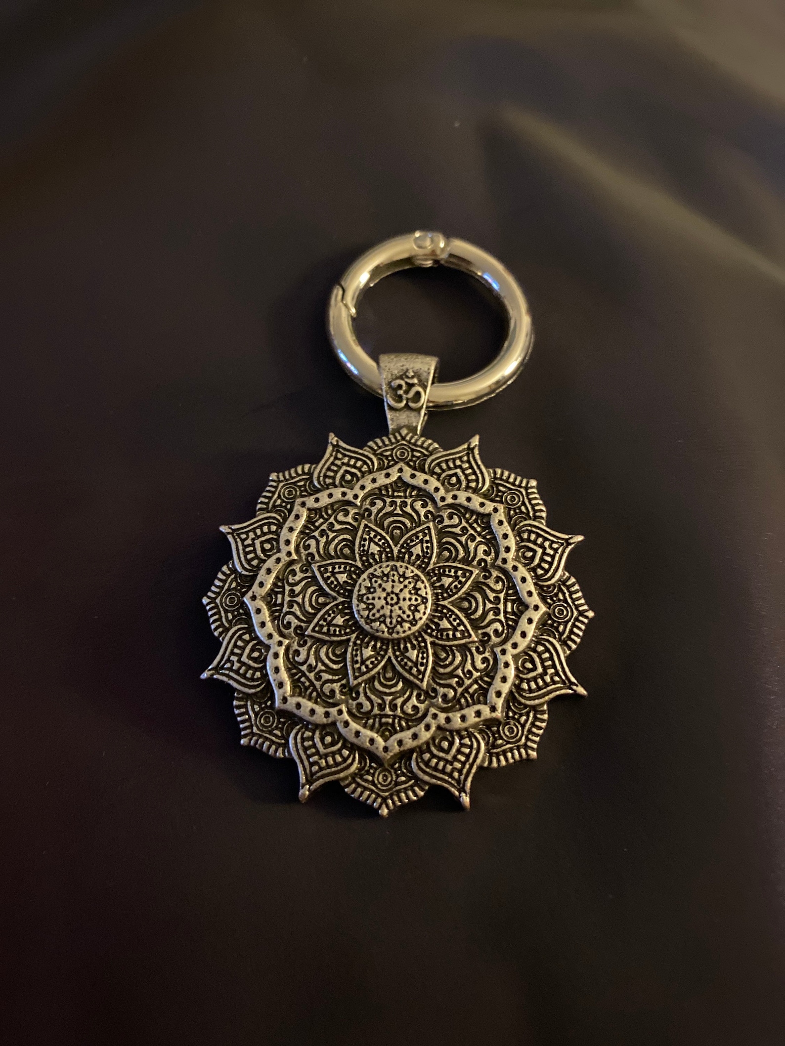 Mandala Keychain | Etsy
