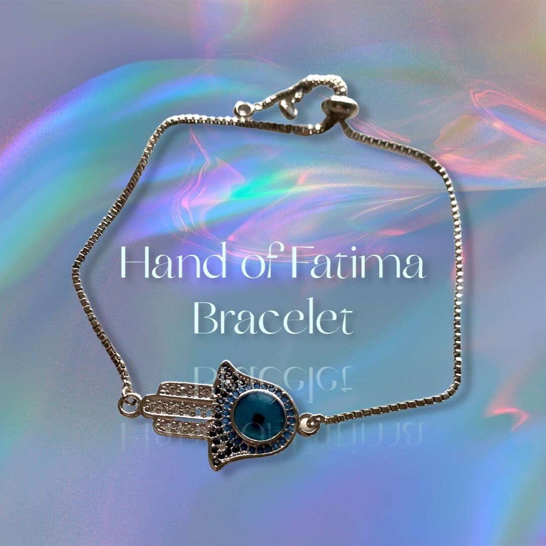 Hand of Fatima Bracelet - Etsy