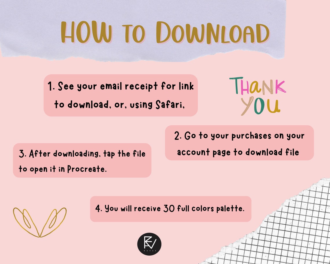 30 Skin Tone Palette Colors Paint for Procreate App on iPad | Procreate ...