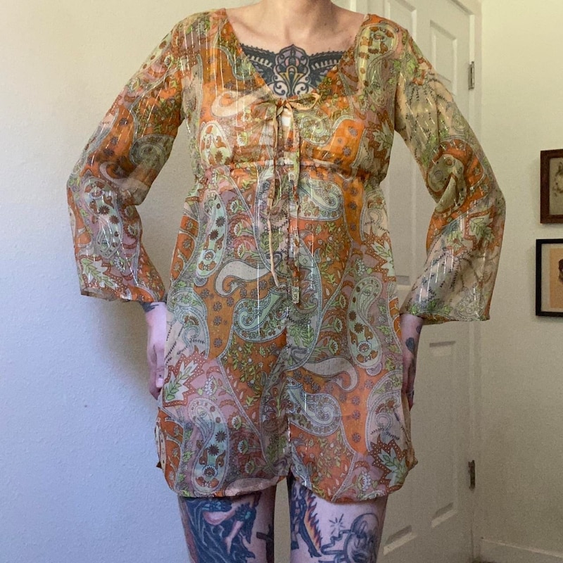 Sheer Micro Mini Dress - Etsy