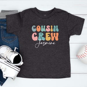 Cousin Crew Shirts, Personalized Cousin Crew Kids Shirt, Custom ...