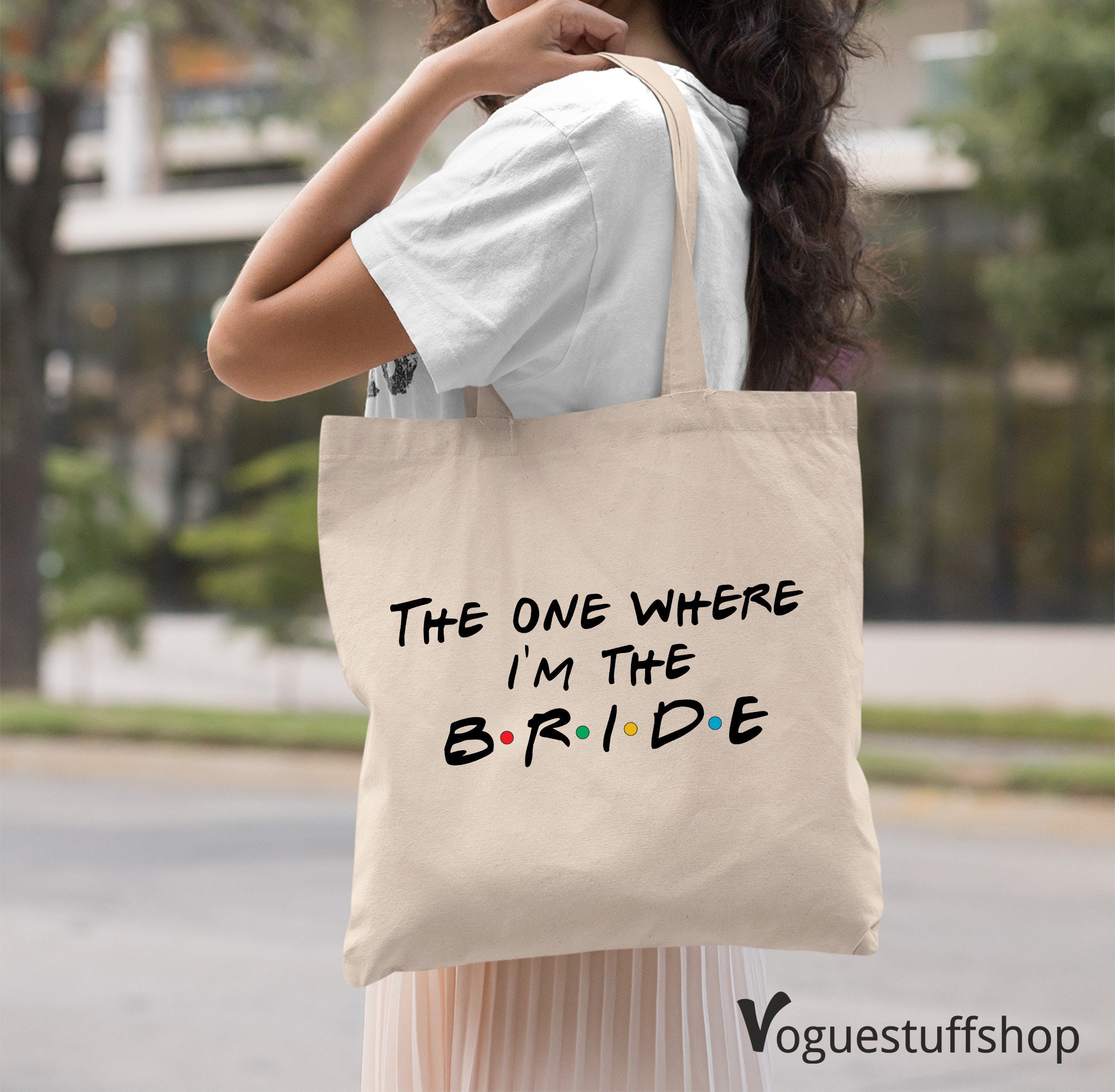Personalised Wedding Tote Bag Friends Tote Bag Bride Bag Groom Etsy