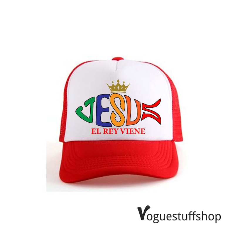 El Rey Viene Cap Jesus El Rey Viene Caps El Rey Viene Jesus - Etsy