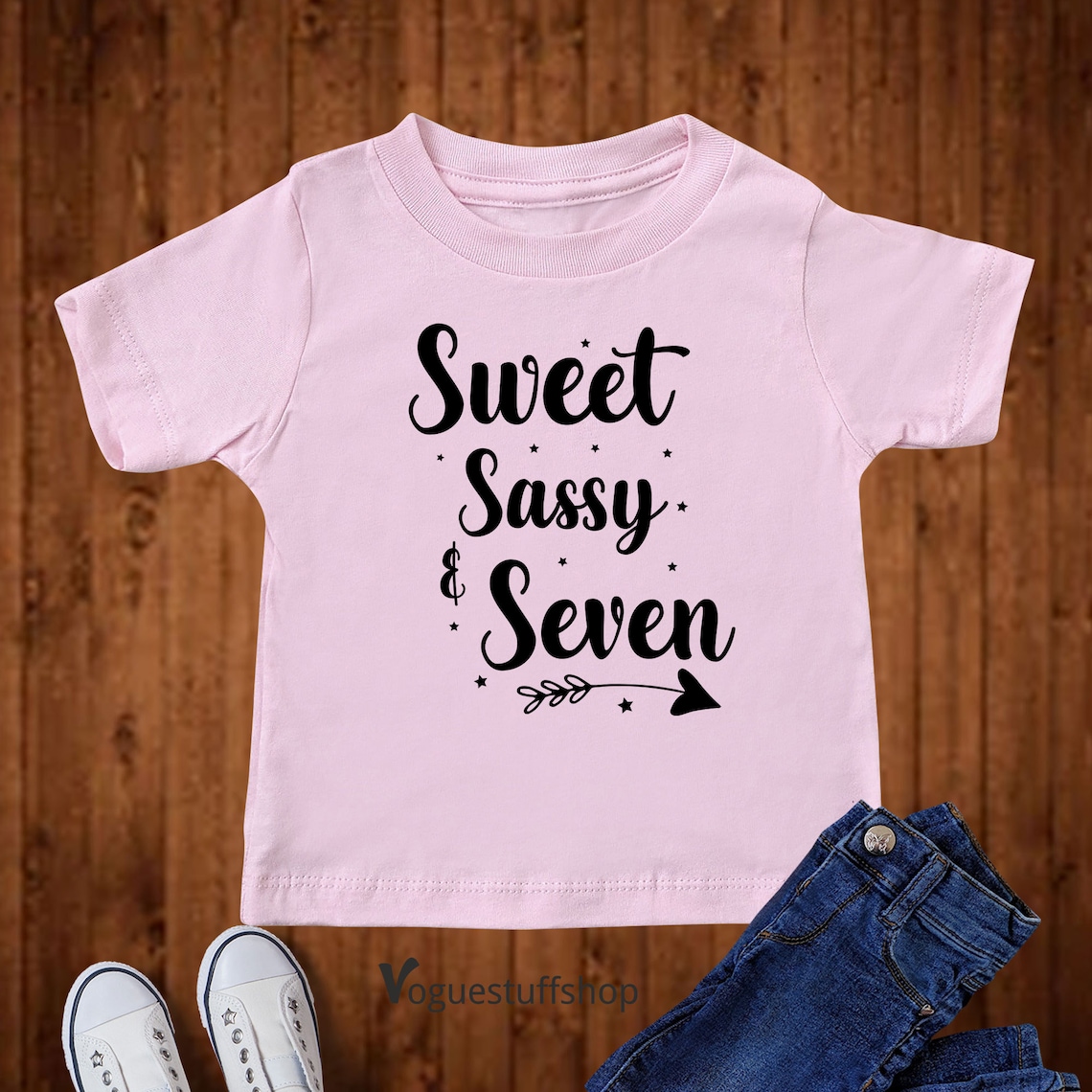 Sweet Sassy Seven T-shirts Seven Years Birthday T Shirt 7th - Etsy
