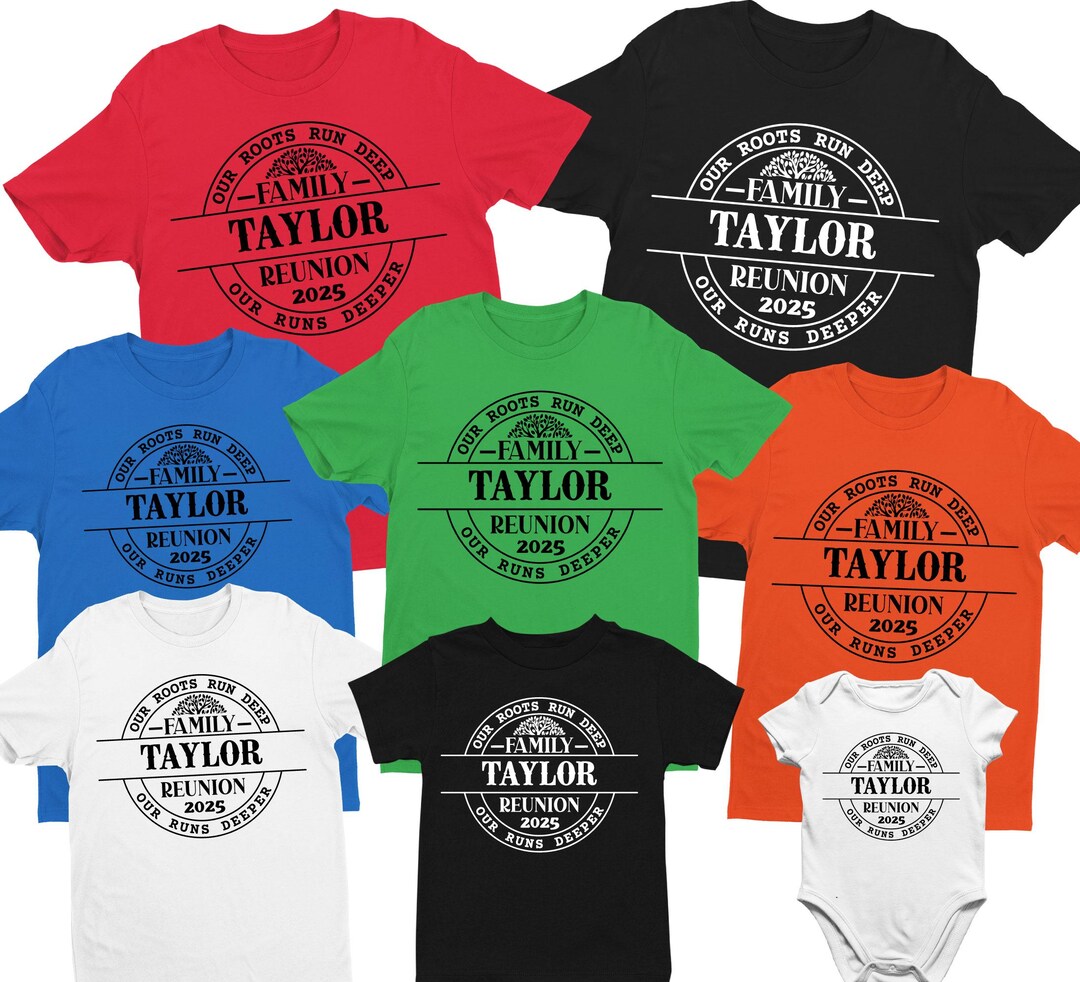 Custom Family Reunion 2026 Shirt, Our Roots Run Deep Family Reunion ...