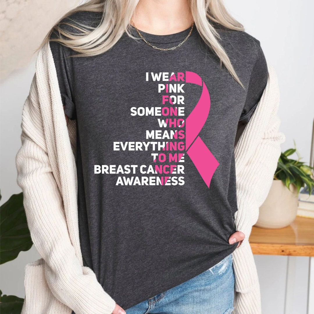 Cancer Awareness Month Shirt, Breast Cancer Awareness Shirt, Cancer T ...