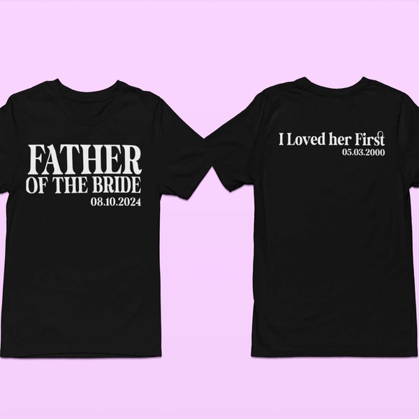 Father of the Bride Shirt - Etsy