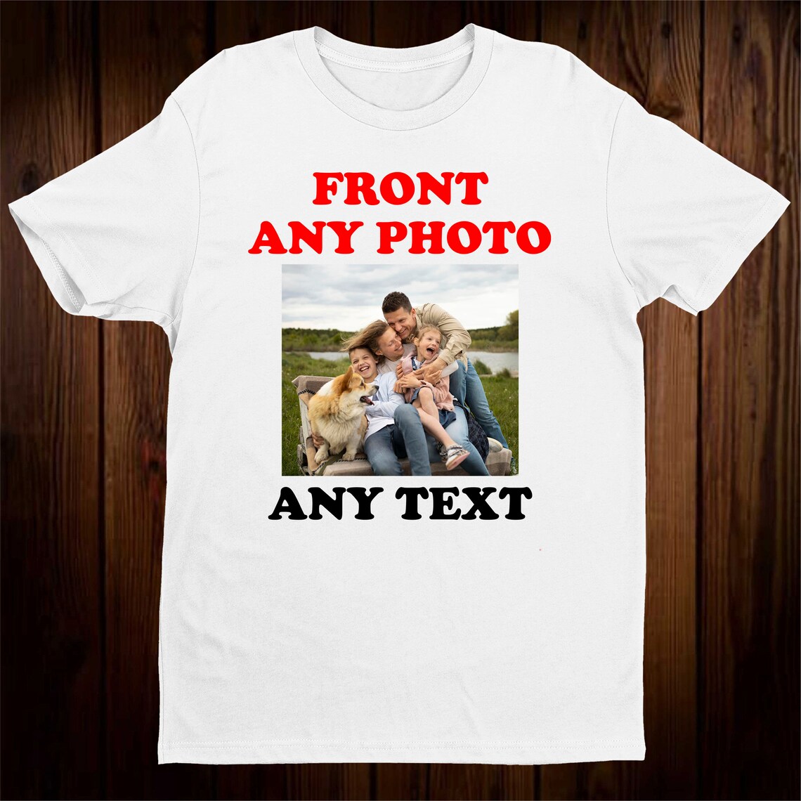 Custom Shirt With Photo - Custom Photo Shirt - Custom Photo Shirt ...