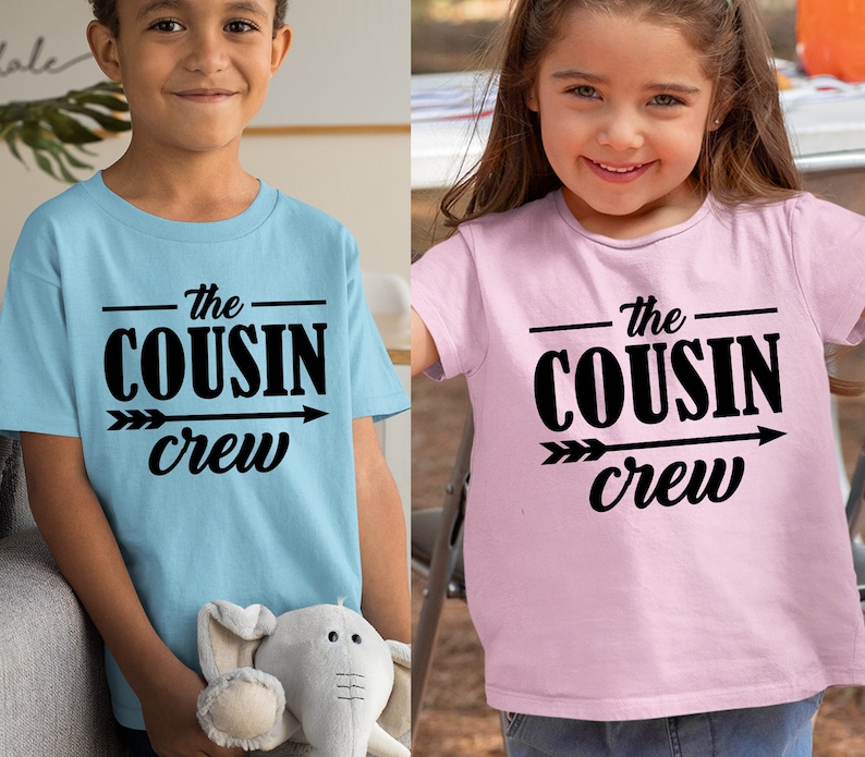 Cousin Crew Kids T-shirt the Cousin Crew Shirts Cousin Shirt | Etsy