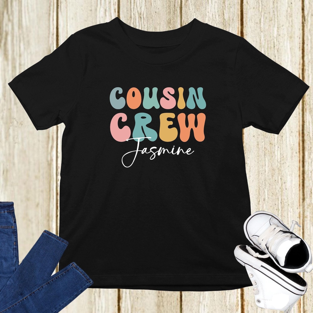 Cousin Crew Shirts, Personalized Cousin Crew Kids Shirt, Custom ...