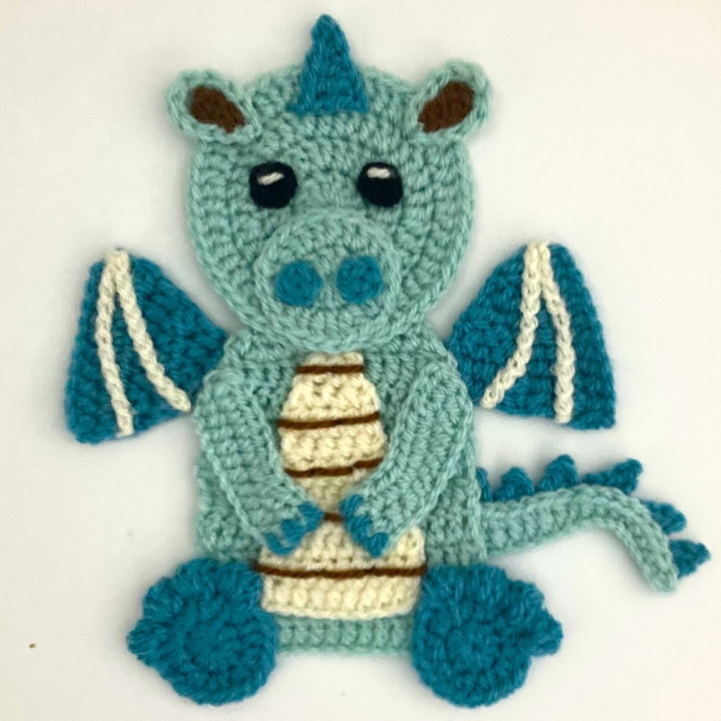Dragon Applique - Etsy