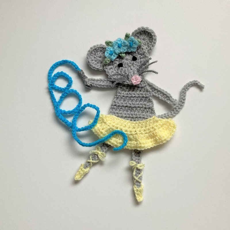 Crochet Ballet Mice - Etsy UK