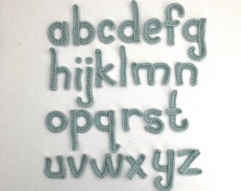 Alphabet Applique Crochet Applique Pattern Instant Pdf Download - Etsy UK