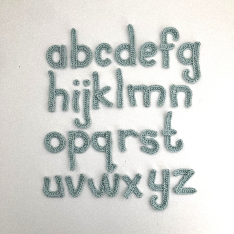 Alphabet Applique - Etsy
